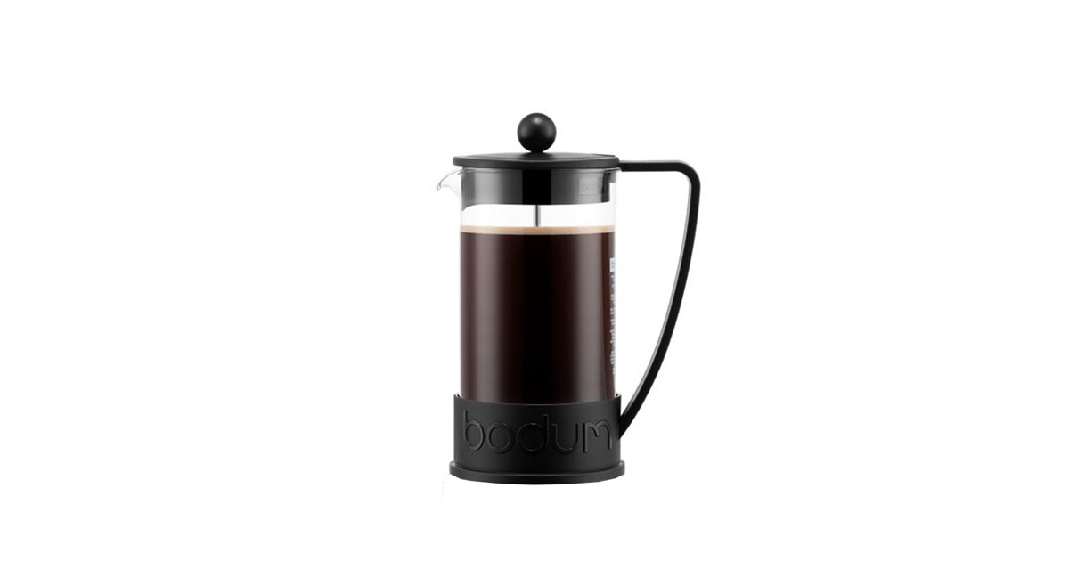 French Press BODUM Brazil 350ml - Black | The Nob Coffee