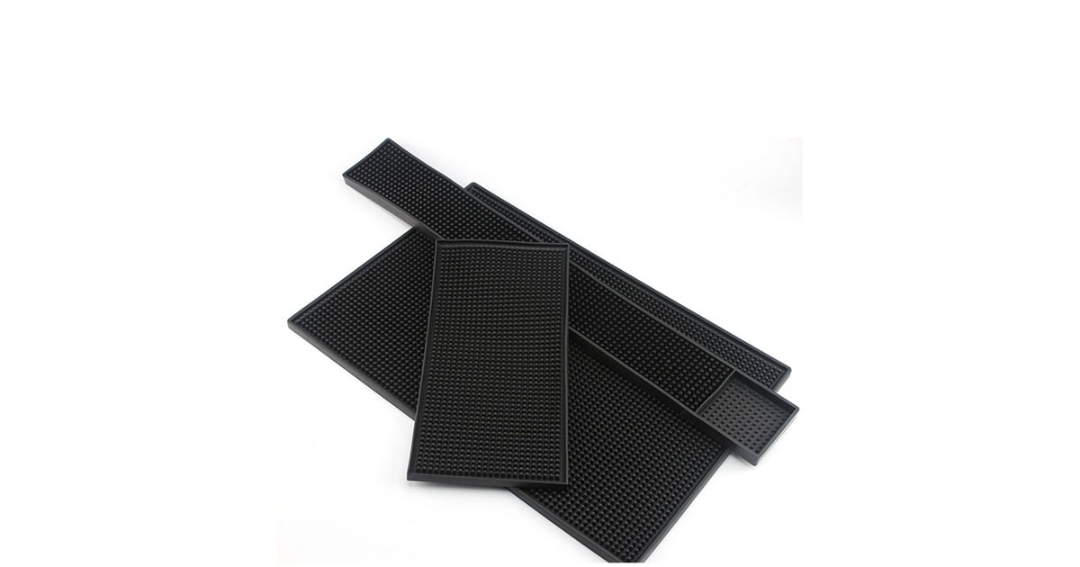 Bar Mat - Rubber Bartending Mat | The Nob Coffee